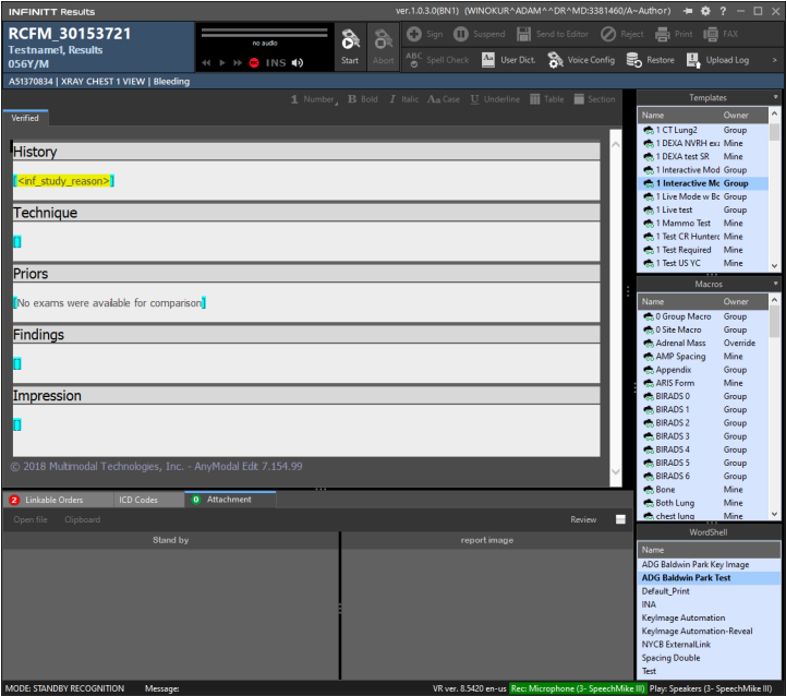Support - Infinitt Results